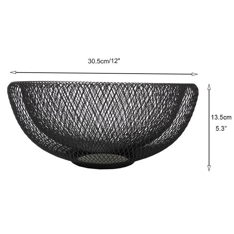 Round Mesh Fruit Bowl – FairyHome